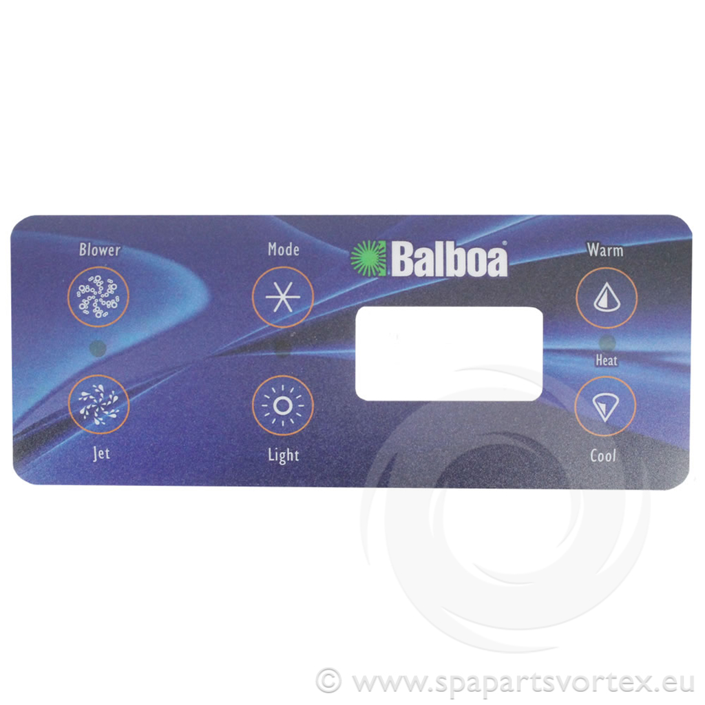 Balboa VL701S Overlay 6 Button (1p + air V1) | VBV