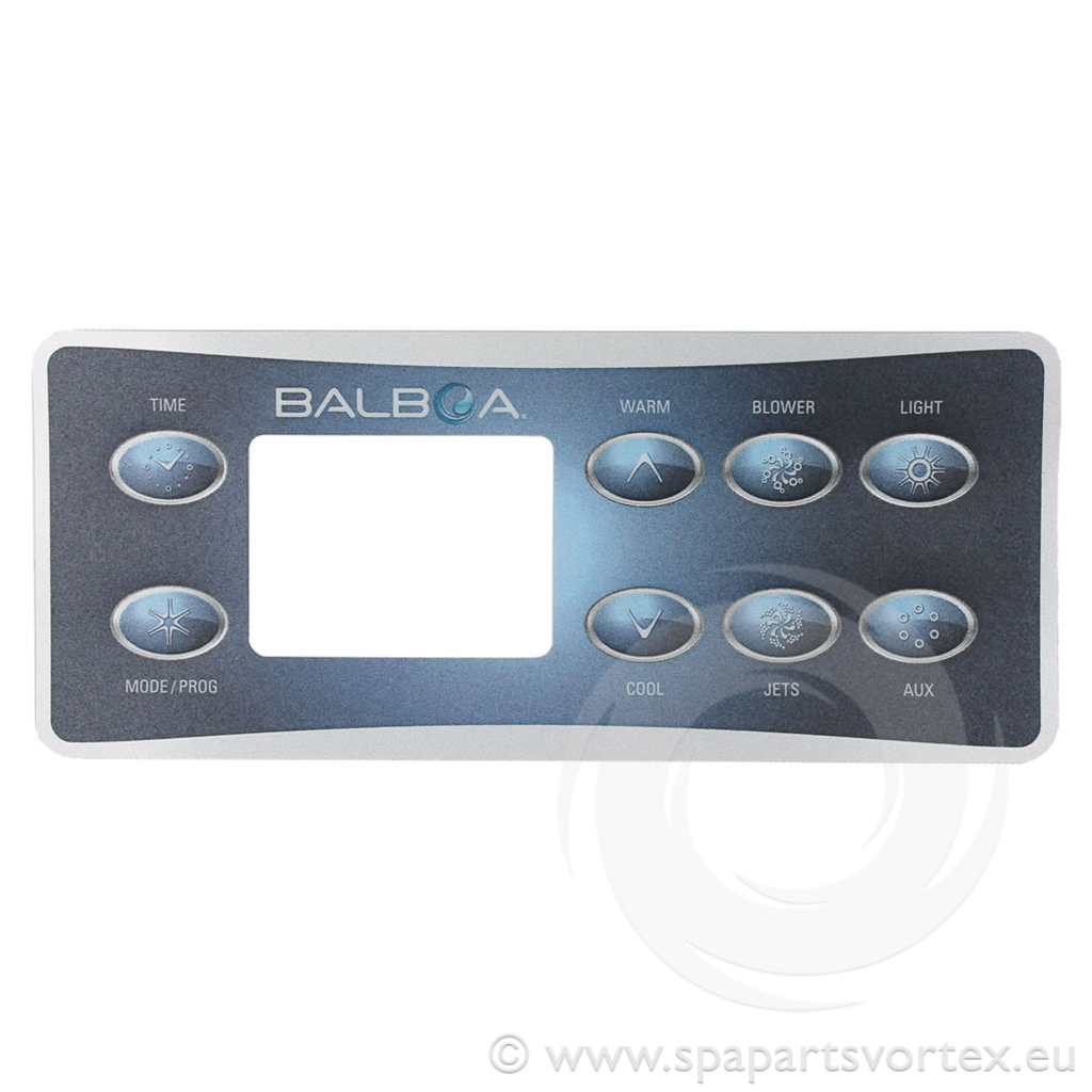 Balboa VL801D Overlay 8 Button (1p + air + aux) | VBV