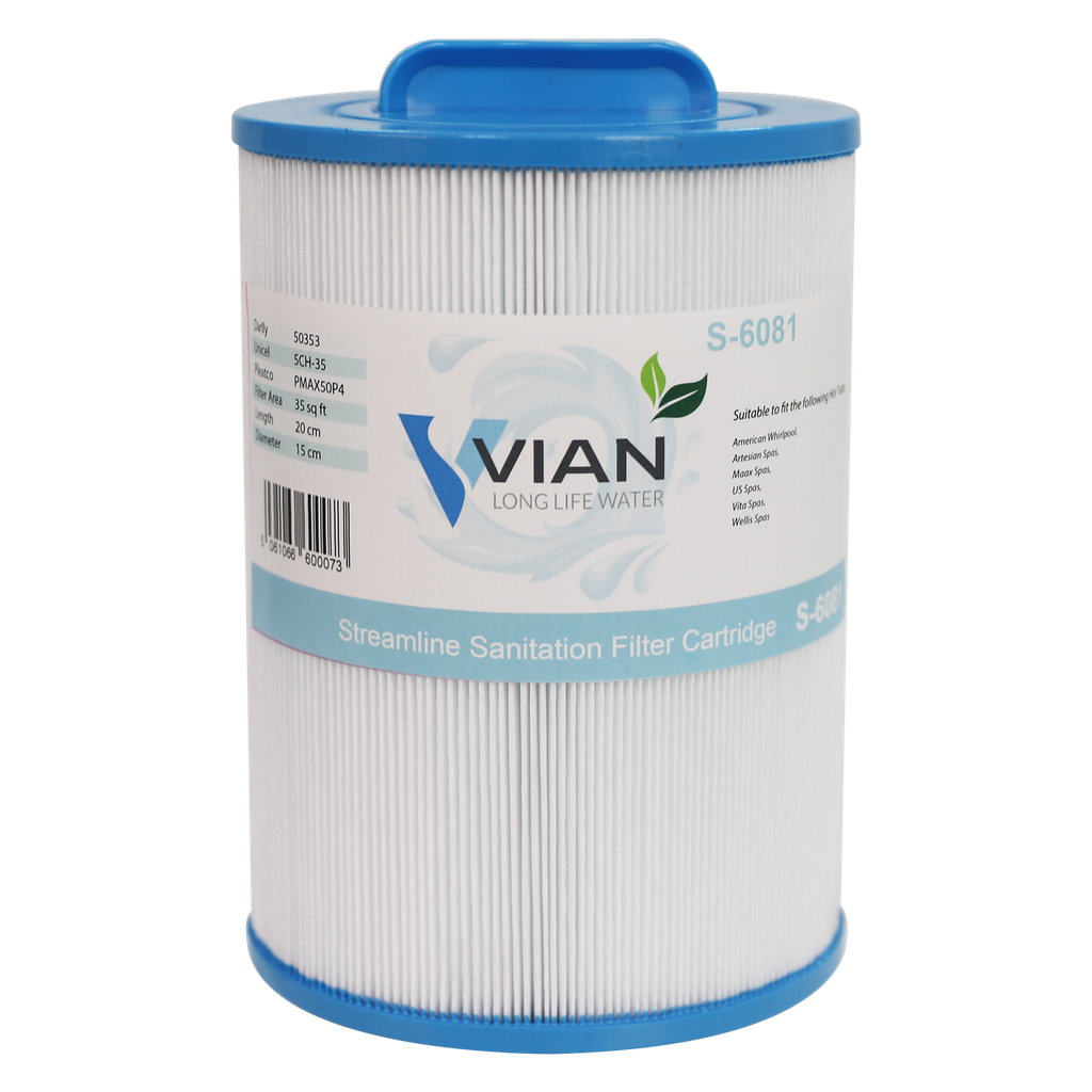 Vian S-6081 Hot Tub Filter (PMAX50) | VBV