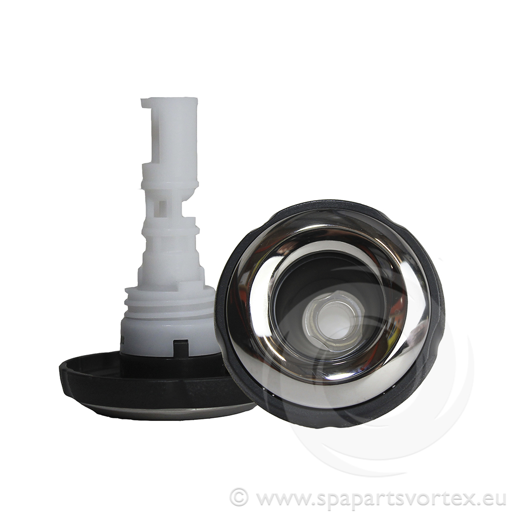 Jet Micro Cyclone Directionnel, Chromé avec Gris | VBV